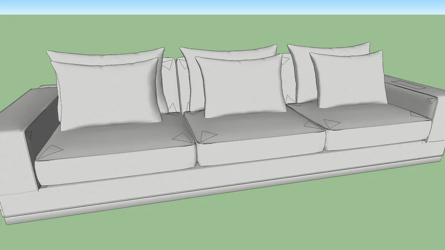 Sofa Big Bob Flexform | 3D Warehouse
