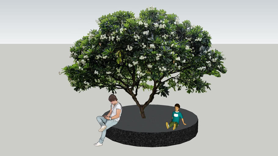 under tree sitting | 3D Warehouse