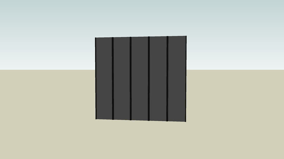 Solar sandwich panel | 3D Warehouse