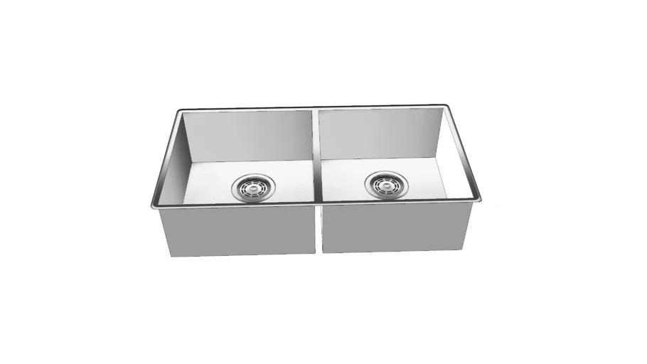 Double sink | 3D Warehouse