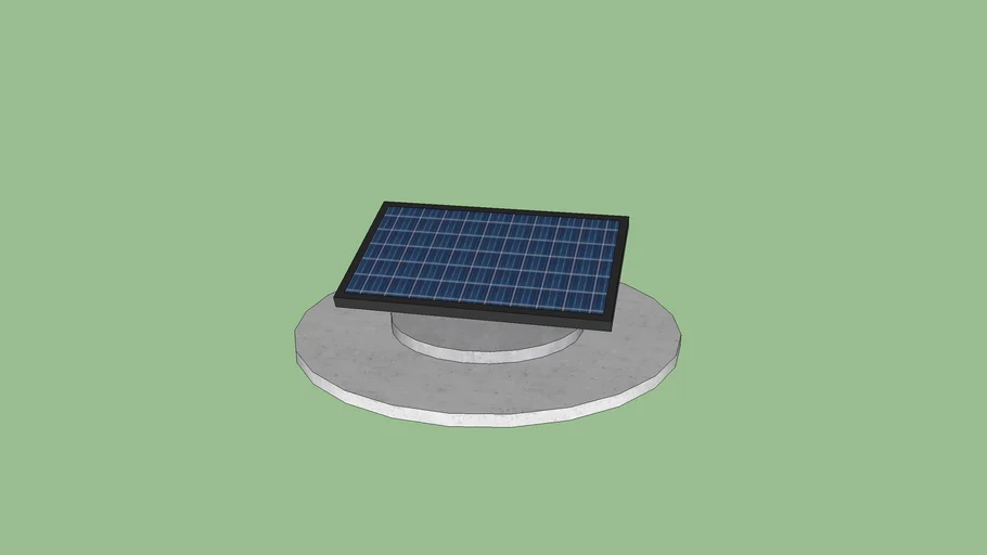 Rotatable Solar Panel | 3D Warehouse
