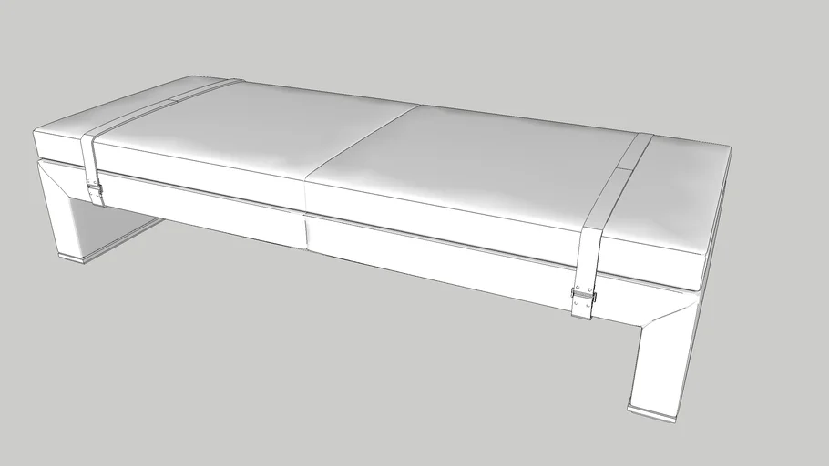 Bench 01 | 3D Warehouse