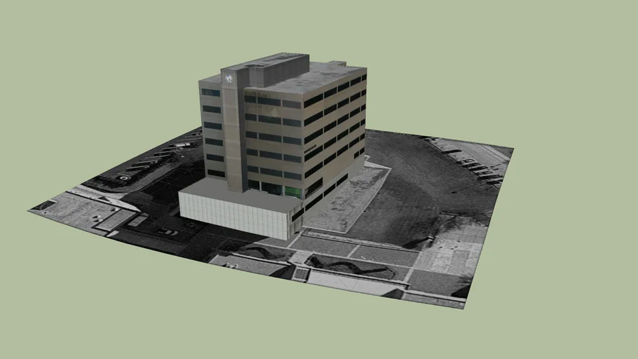 Lucas Administrative Building | 3D Warehouse
