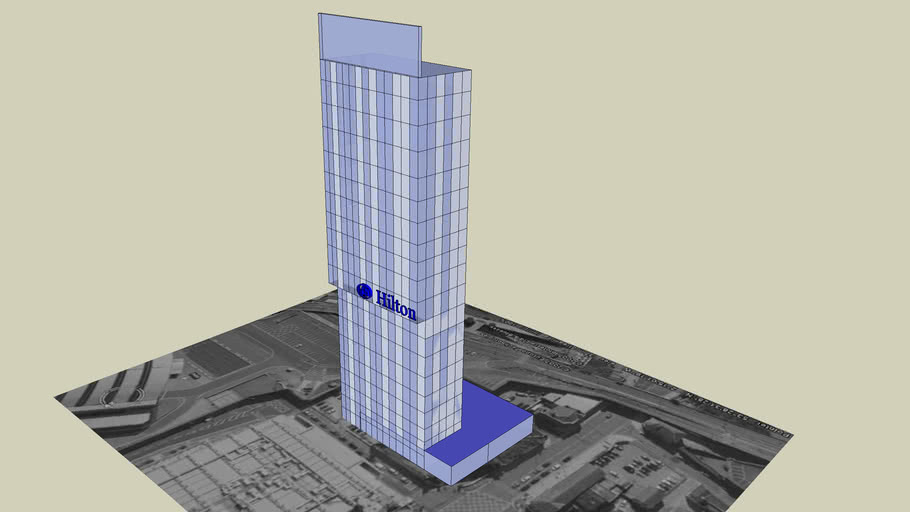 Beetham Tower Manchester (Hilton Hotel) | 3D Warehouse