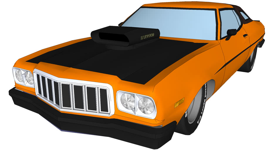 1976 Ford Torino Pro Street | 3D Warehouse