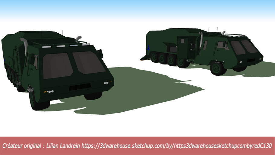 Camion de transport militaire | 3D Warehouse