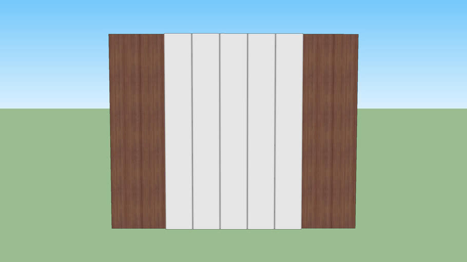 Bed Backdrop design plank | 3D Warehouse