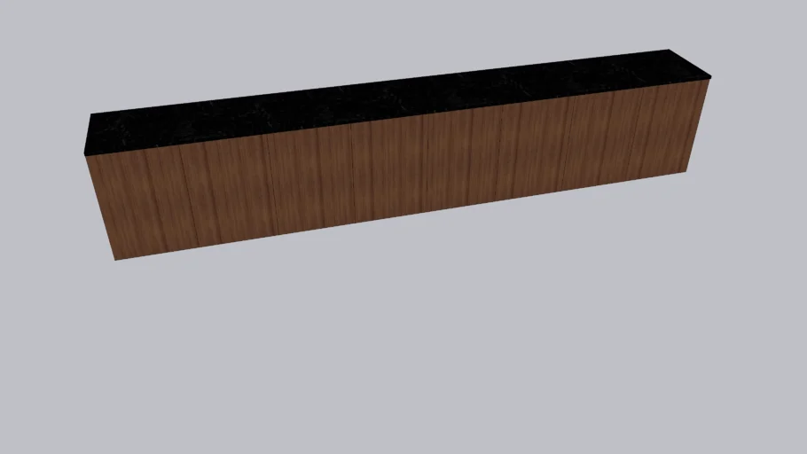 reception countertop | 3D Warehouse