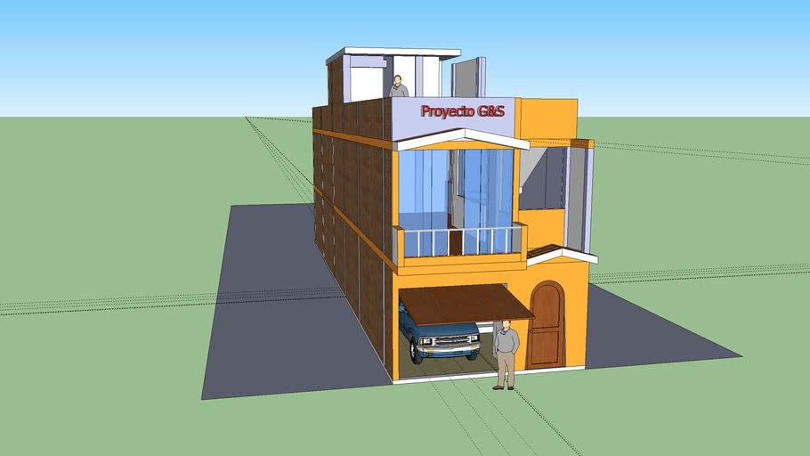 Proyecto casa en 3d | 3D Warehouse