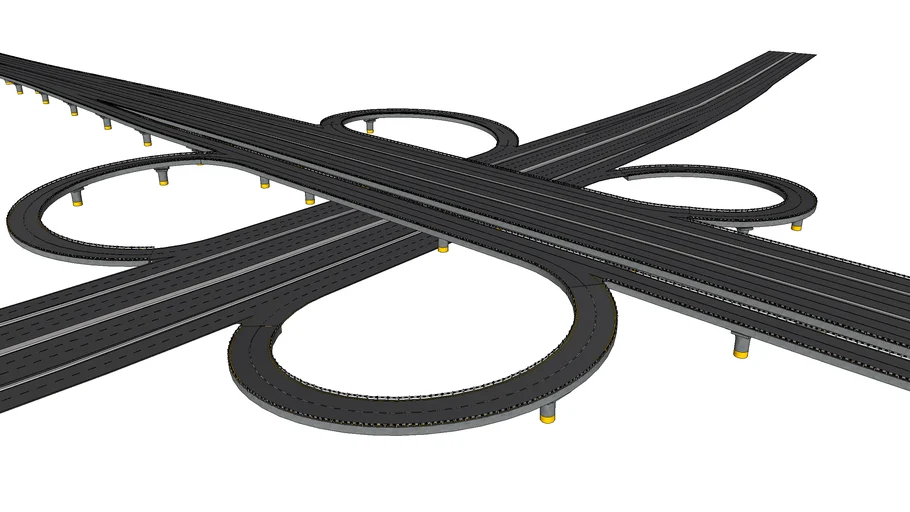 Bridge Clover | 3D Warehouse