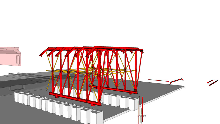 Tunnel formwork frame | 3D Warehouse