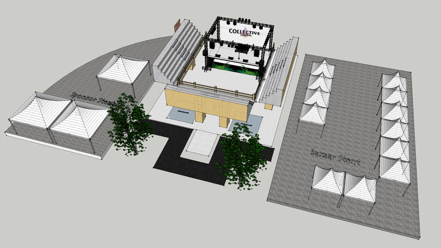Layout Event | 3D Warehouse