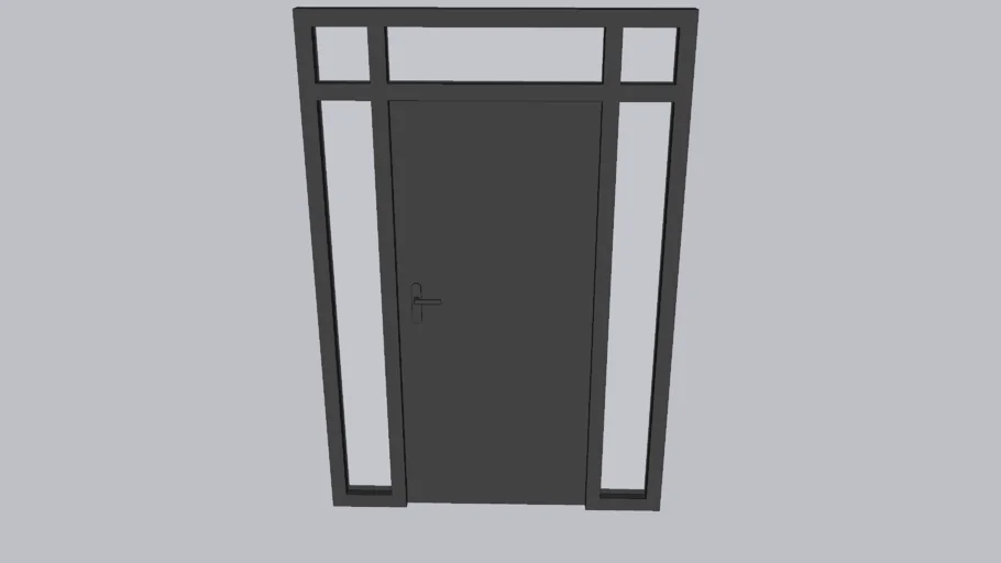 Modèles 3D De Porte DEntrée À Télécharger Gratuitement - Open3Dmodel ...