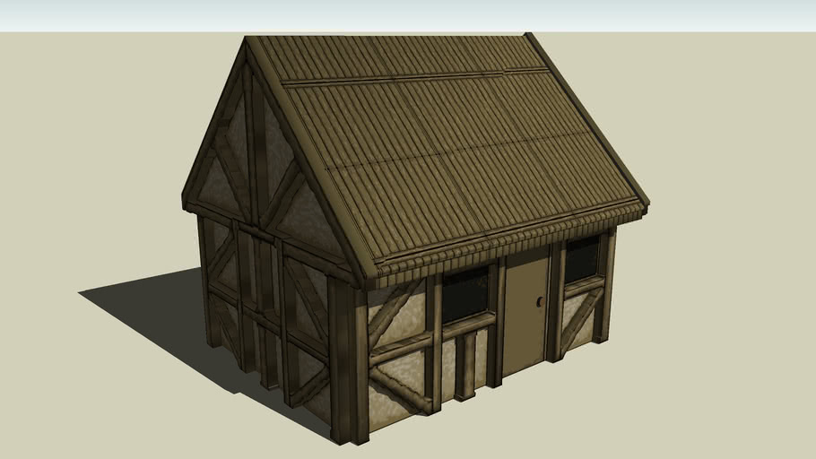 medieval small house | 3D Warehouse
