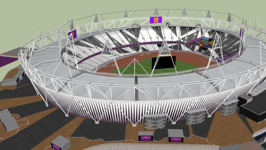 olympic stadium london | 3D Warehouse