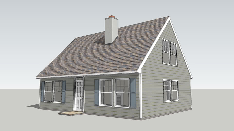 Cape Cod House | 3D Warehouse