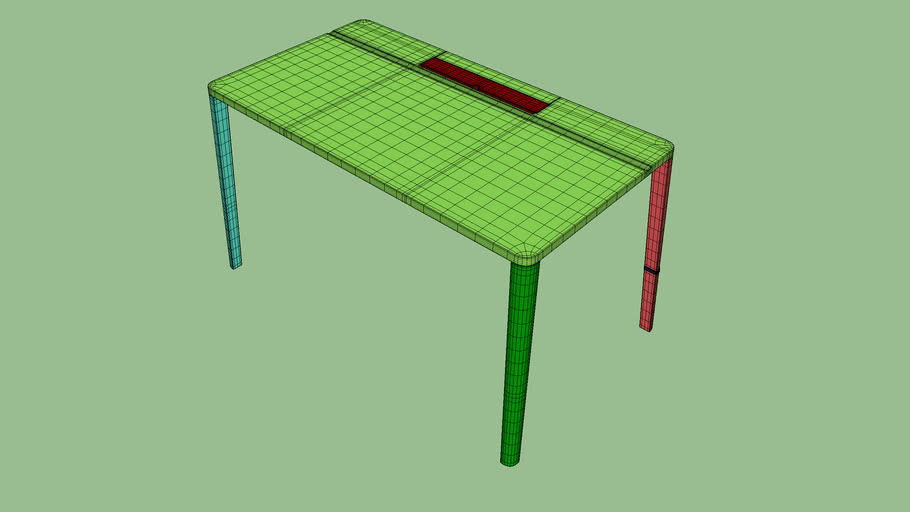 Graceful desk Bolia | 3D Warehouse