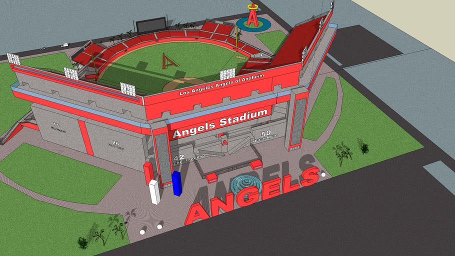 My New Angel's Stadium | 3D Warehouse