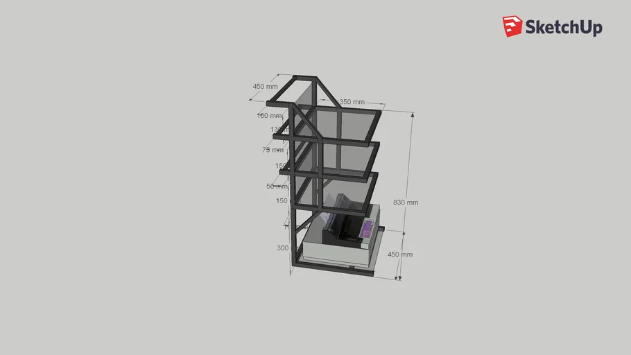 meja Printer Yoto | 3D Warehouse