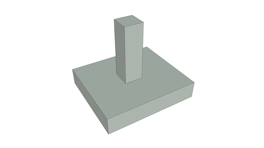 mat foundation | 3D Warehouse