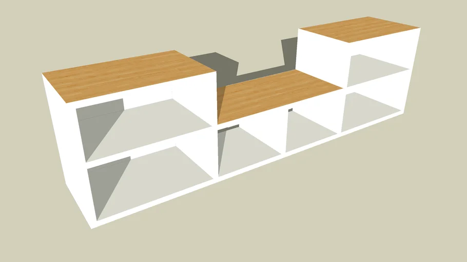 Wood Shelf | 3D Warehouse