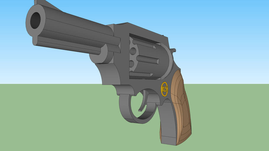 Snub nose revolver | 3D Warehouse