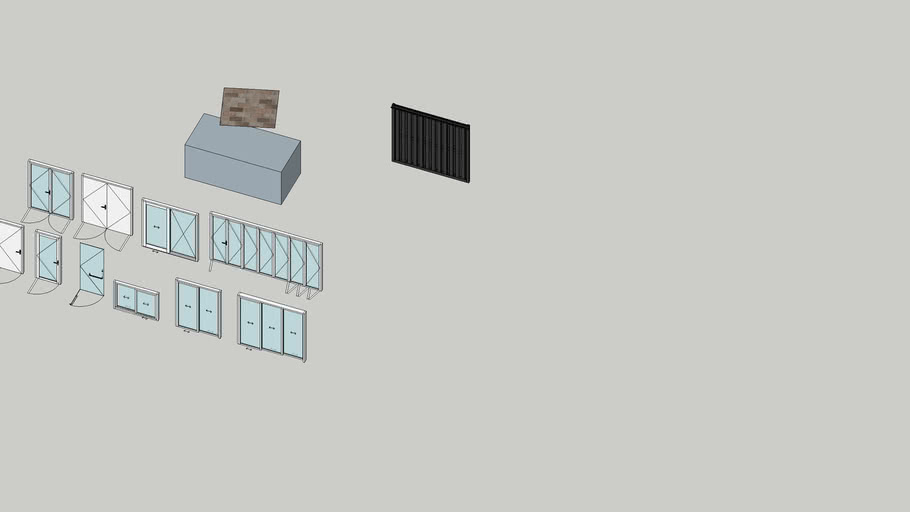 Dynamic doors windows | 3D Warehouse