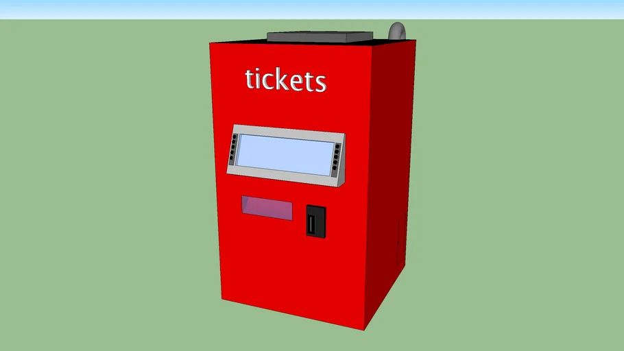Ticketmachine | 3D Warehouse