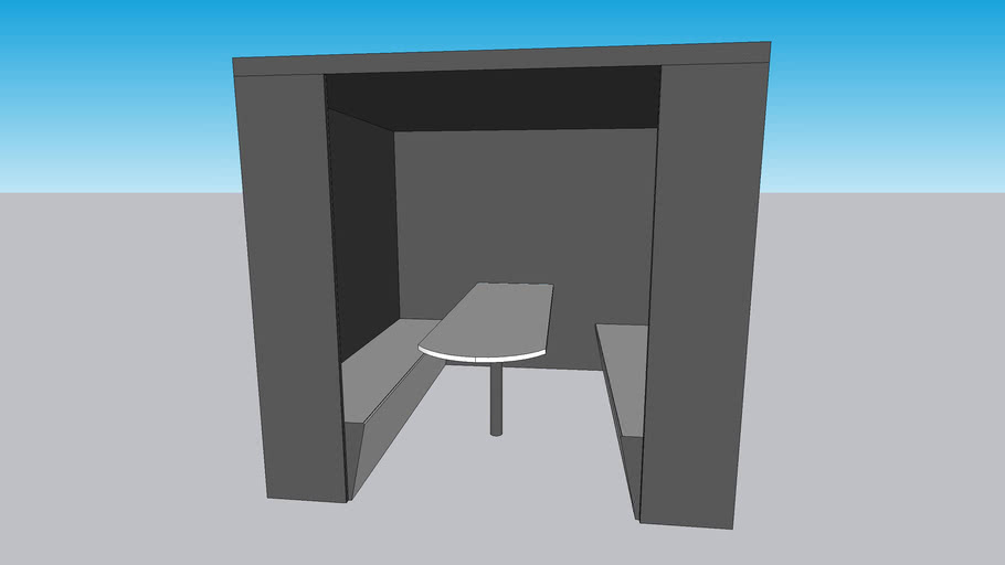 4 Person Meeting Pod | 3D Warehouse