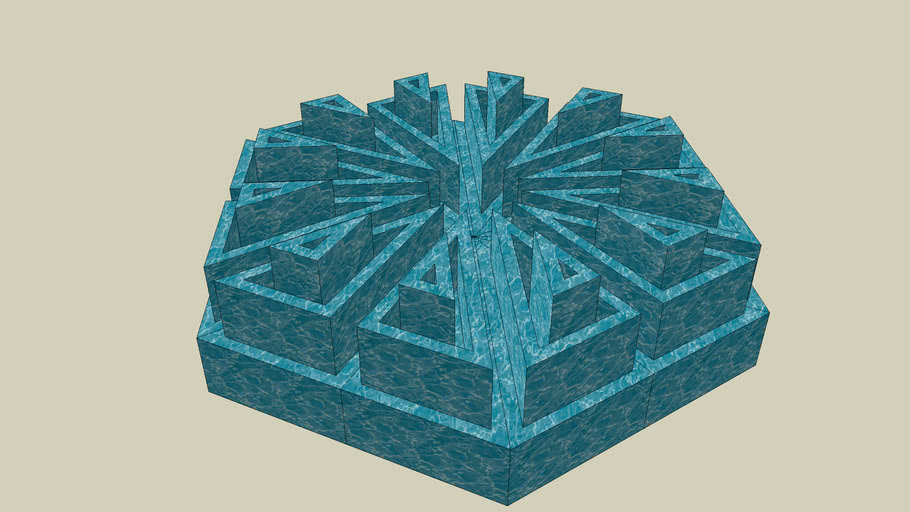 Hexagon Structure | 3D Warehouse