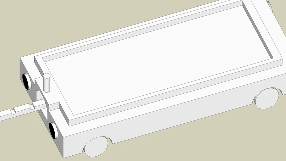 Plunger Cart one notch in | 3D Warehouse