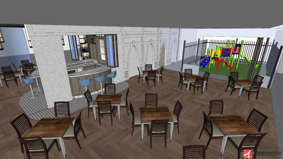 restaurant | 3D Warehouse