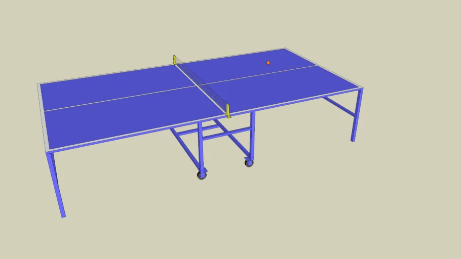 table tennis | 3D Warehouse
