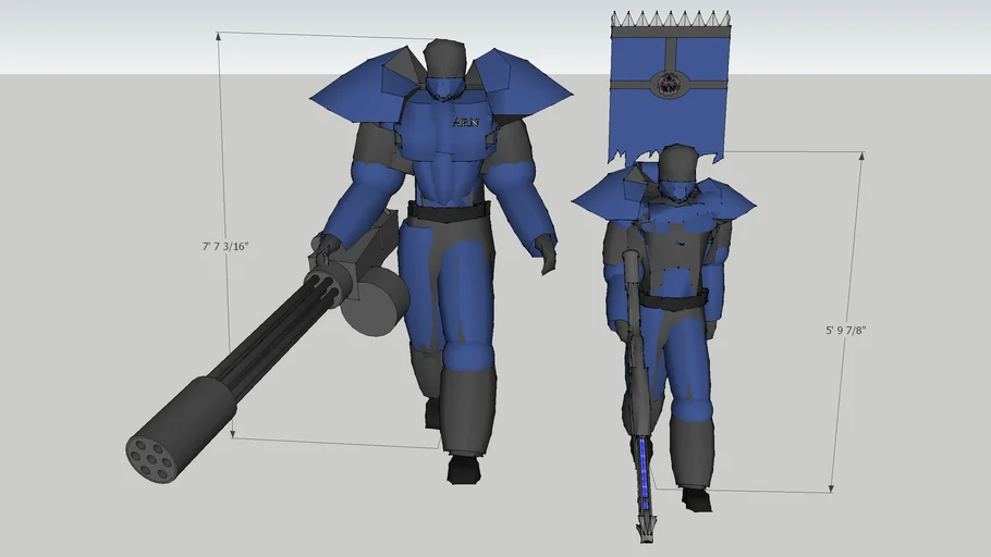 Arccan Ubersoldier | 3D Warehouse