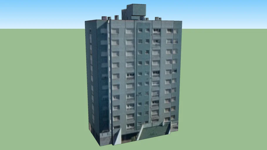 Edificio en Mar del Plata, Buenos Aires, Argentina | 3D Warehouse