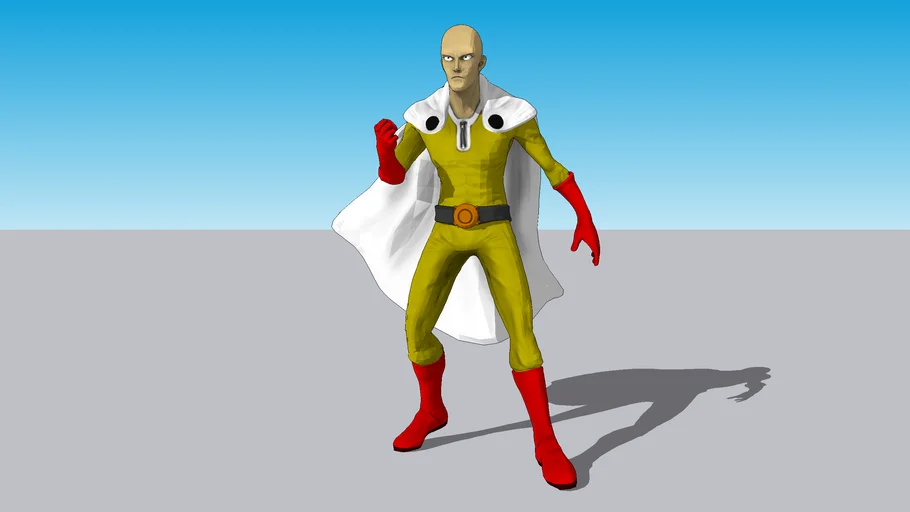 Saitama One-Punch Man | 3D Warehouse