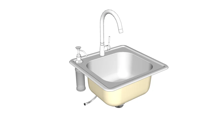 Kitchen Sink 1 | 3D Warehouse