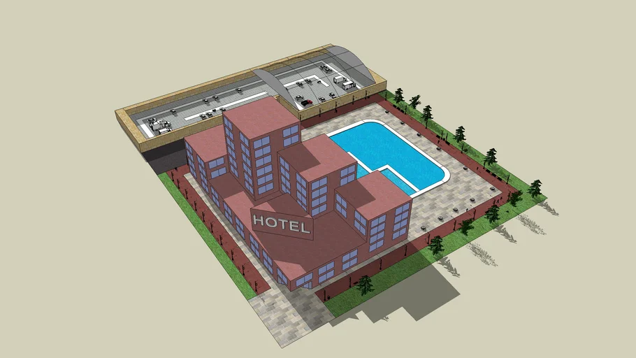 hotel | 3D Warehouse