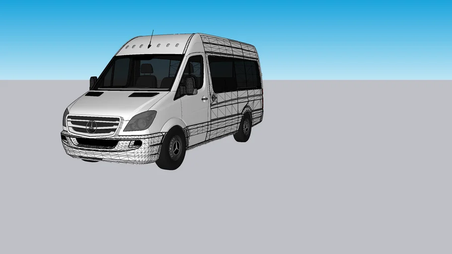 2015 Mercedes-Benz Sprinter 2500 (12 passenger) | 3D Warehouse