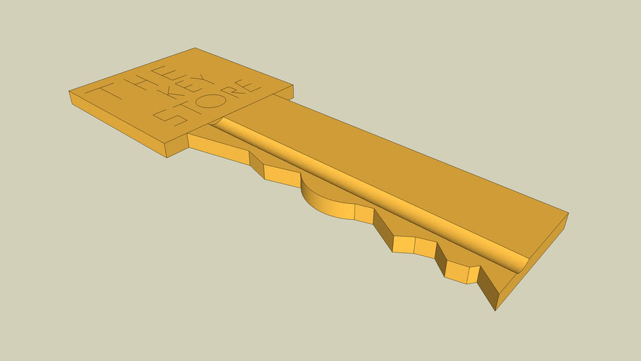 The Key Store Key | 3D Warehouse