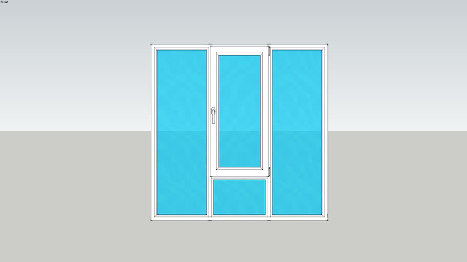 upvc window | 3D Warehouse