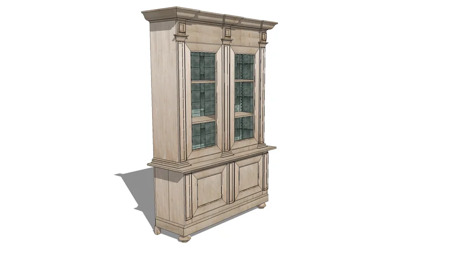 French display cabinet | 3D Warehouse