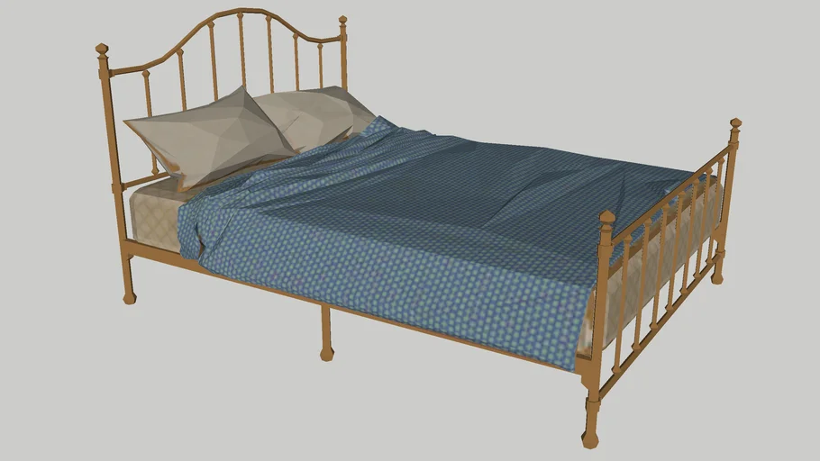Double bed | 3D Warehouse