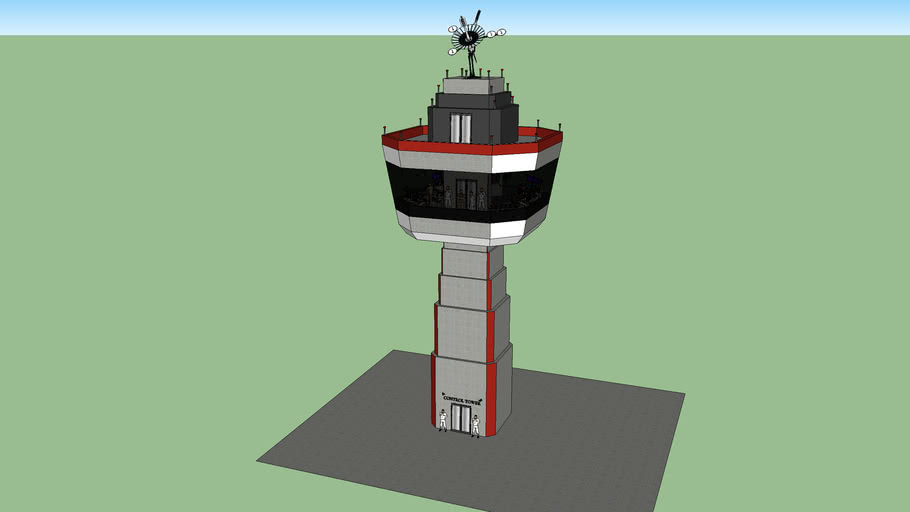 AIR TRAFFIC CONTROL TOWER 3D | 3D Warehouse