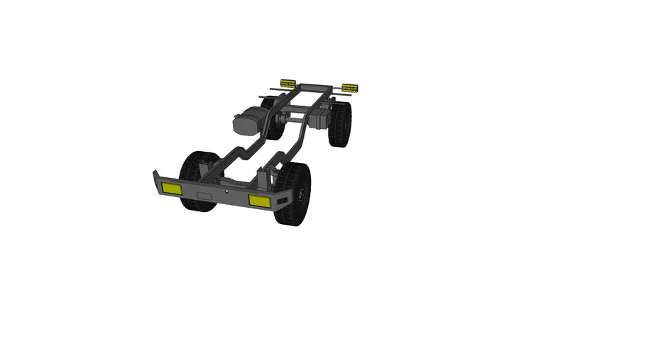 Mercedes UniMog - Frame | 3D Warehouse