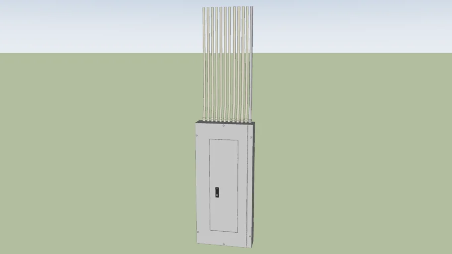Electrical Junction Breaker Box | 3D Warehouse
