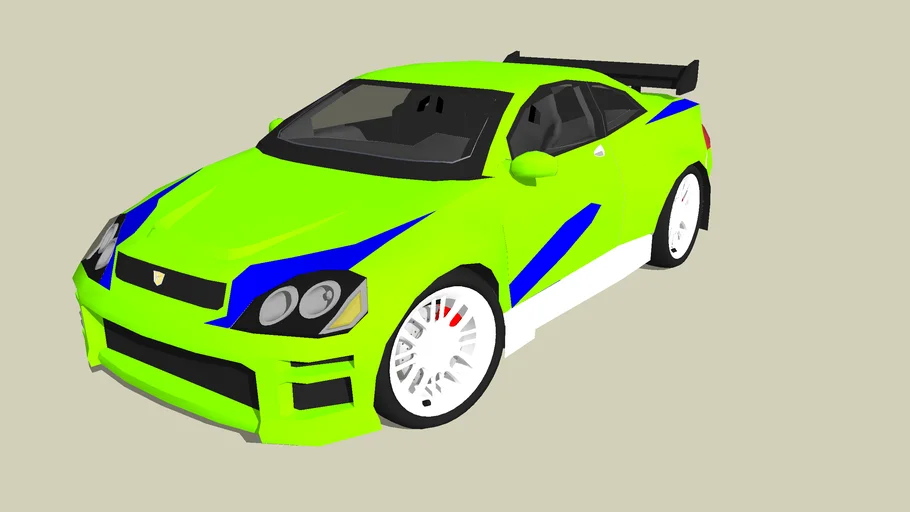 BURNOUT KITANO HYDROS TECHNO | 3D Warehouse