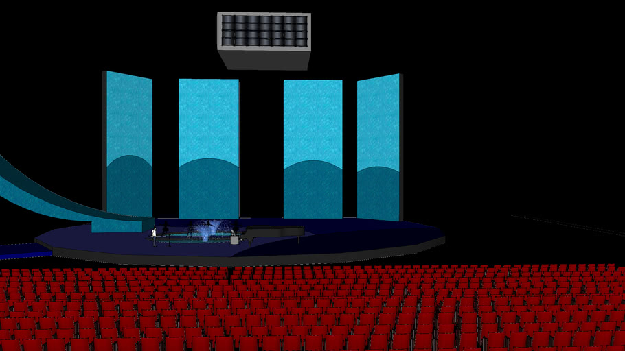 Eurovision Stage | 3D Warehouse