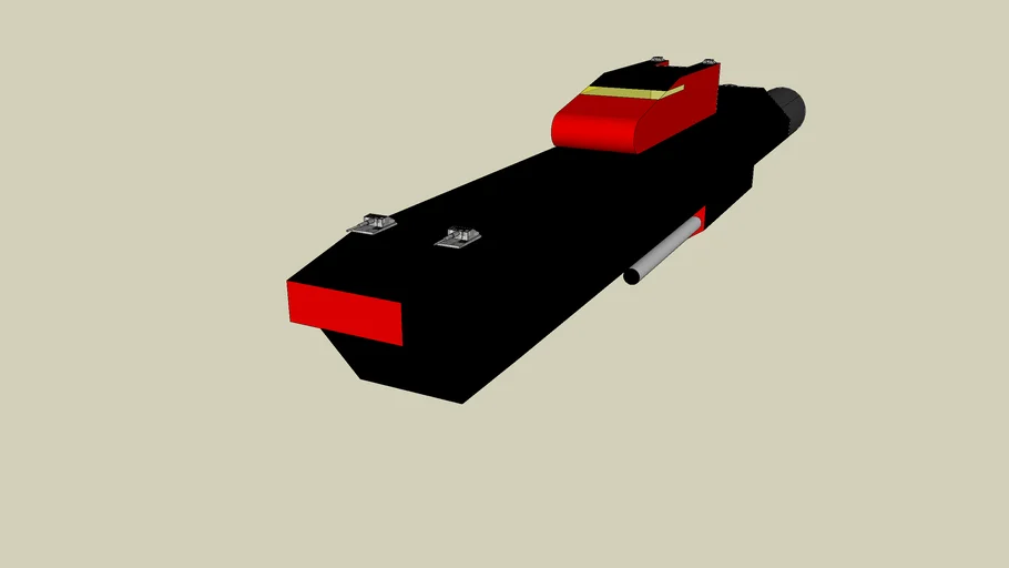 Red Star Command Capital Ship | 3D Warehouse