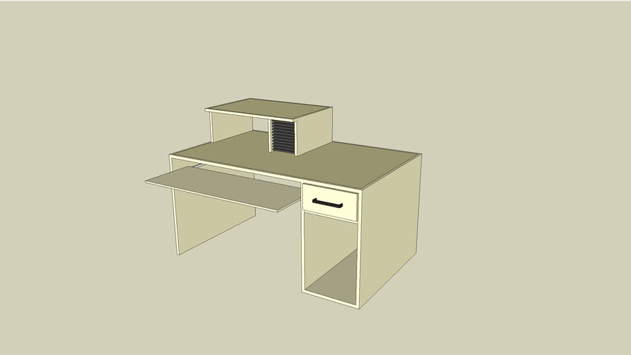 Table For Computer | 3D Warehouse